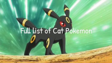 Full list of Cat Pokemon Names With Pictures | OhTopTen